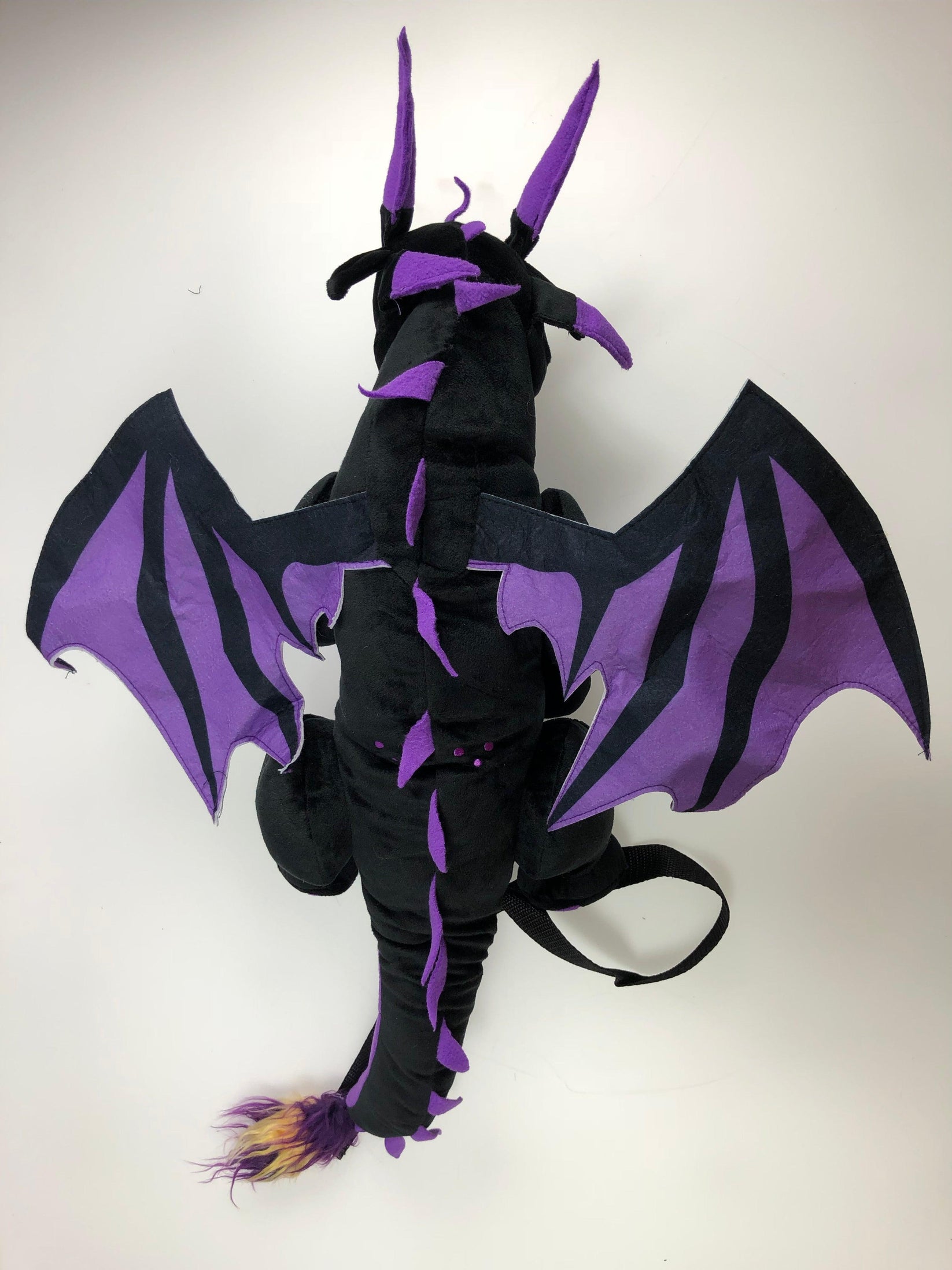 Western Dragon Shoulder Pack — Wearable Dragon Bag with Hidden Pouch ...
